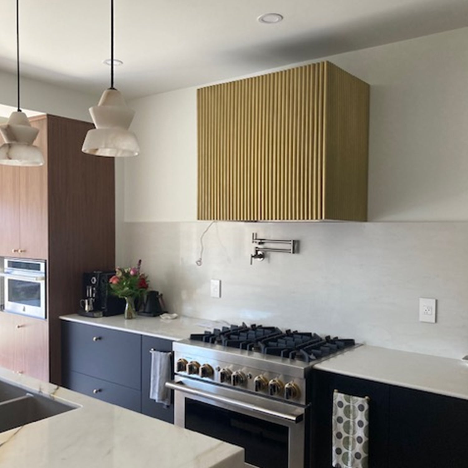 SINDA Handmade Box Range Hood | Brushed Brass | New Style