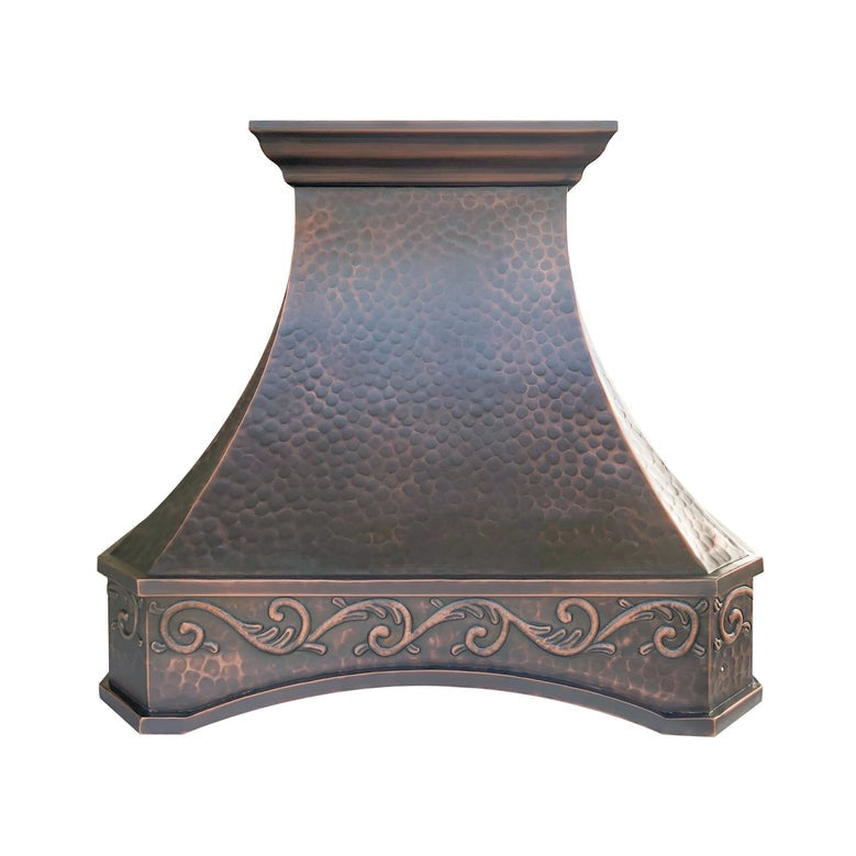 Custom Copper Range Hood | Handcrafted Kitchen Hood | SINDA