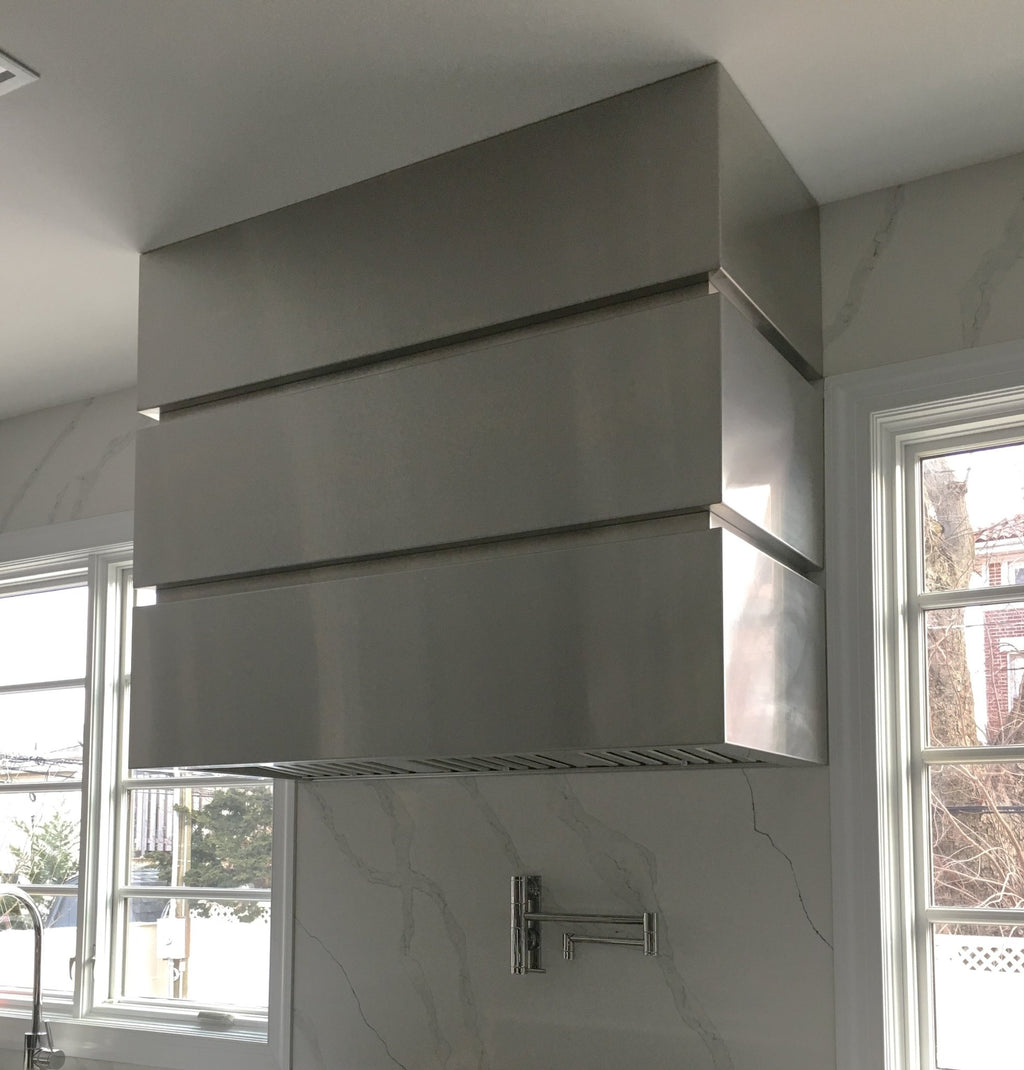 CUSTOM SINDA Stainless Steel Box Shape Range Hood SRH37-BS for Kathy ...