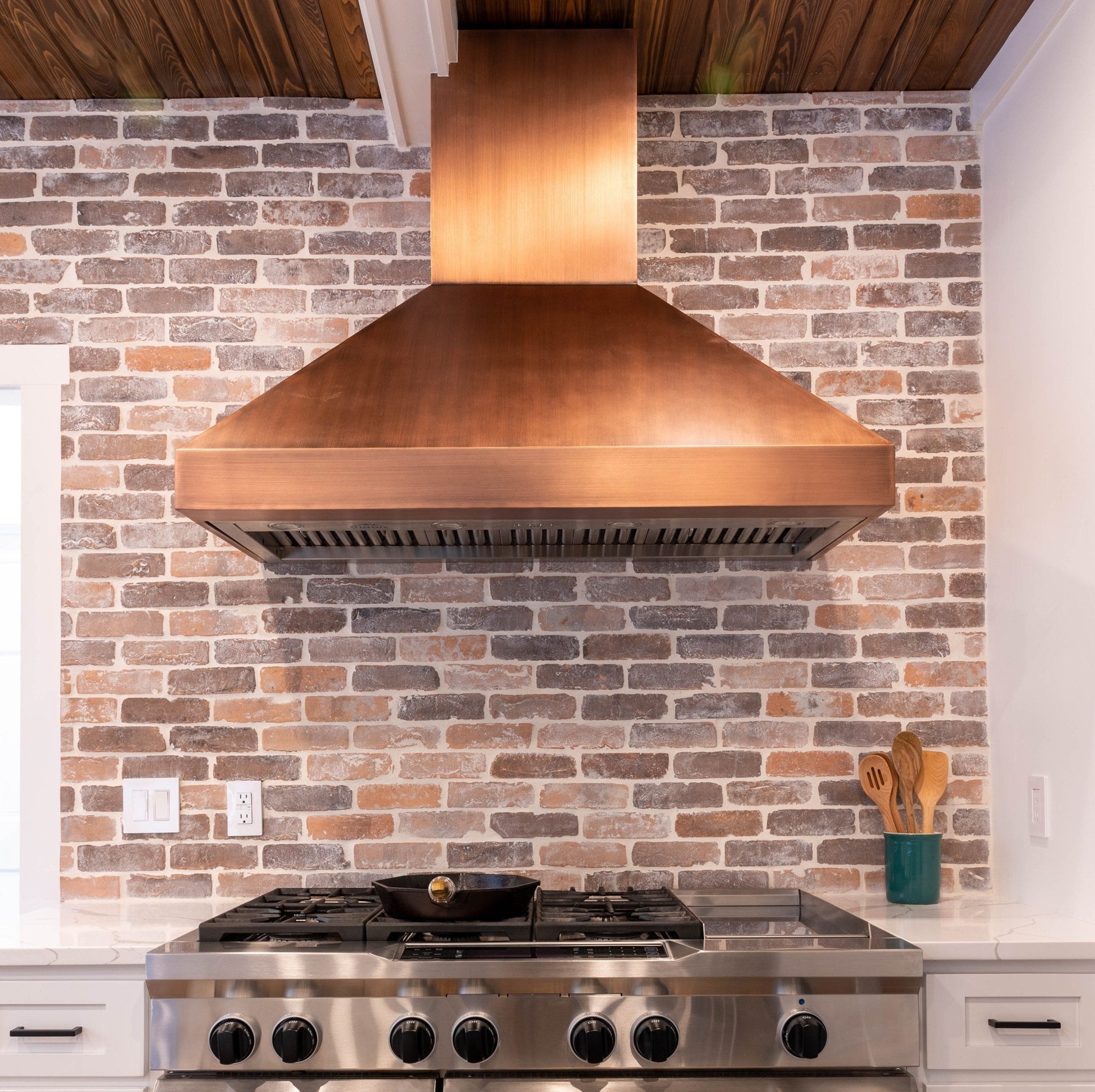 Luxury Custom Copper Range Hood | Handcrafted Excellence for Your ...