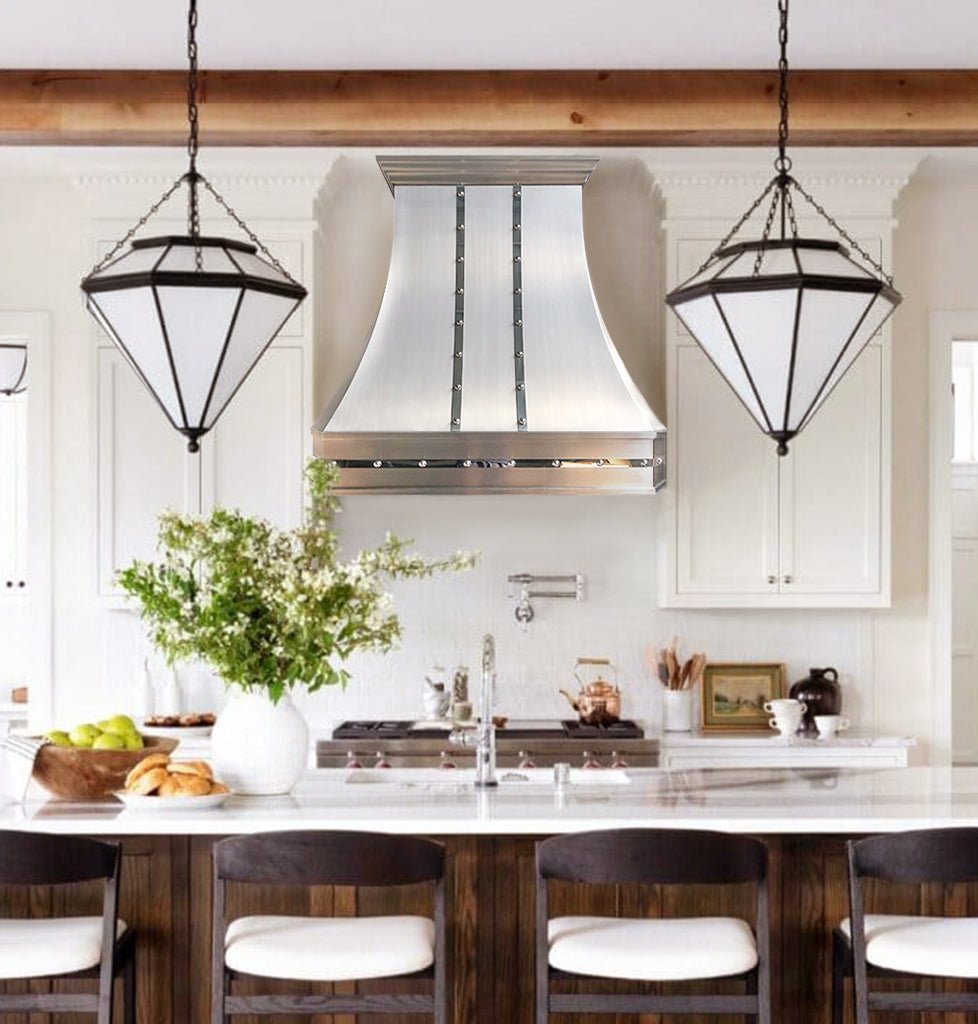Custom Stainless Steel Kitchen Hoods | Modern Design | Free Shipping ...