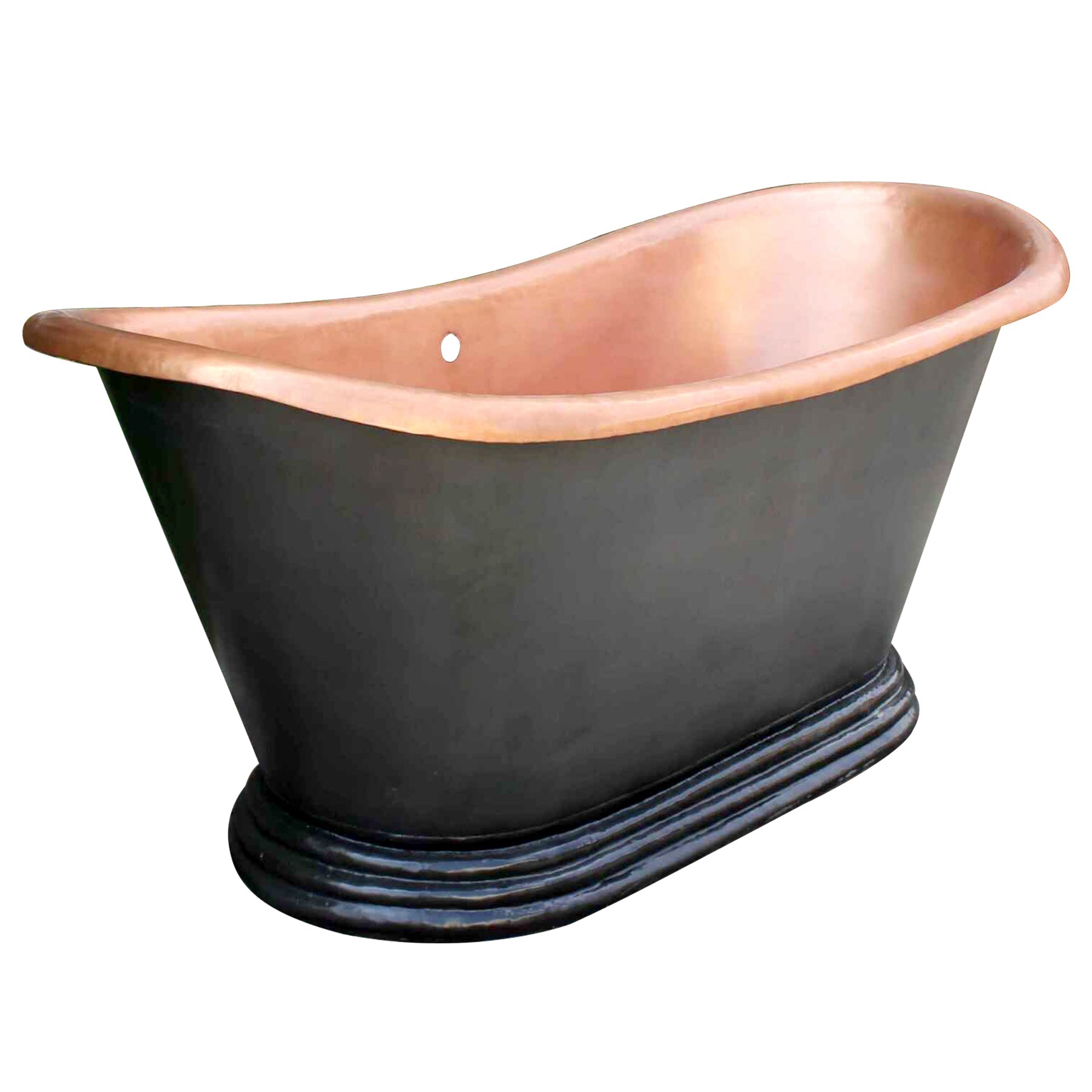 SINDA Copper Soaking Double Slipper Freestanding Tub SCB-S6 - SINDA