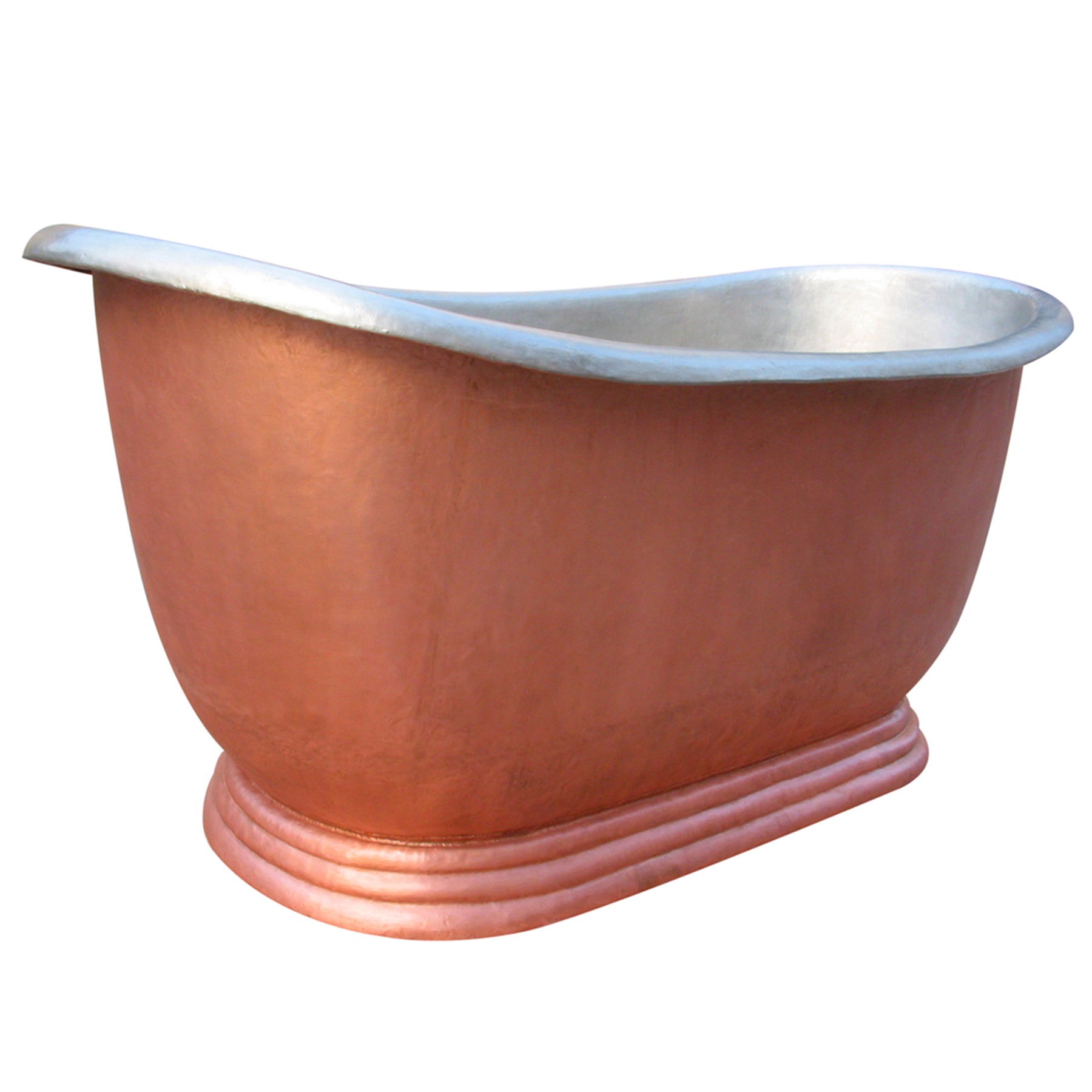 Luxury Redefined: Customizable Copper Double-Slipper Bathtub I SINDA Copper