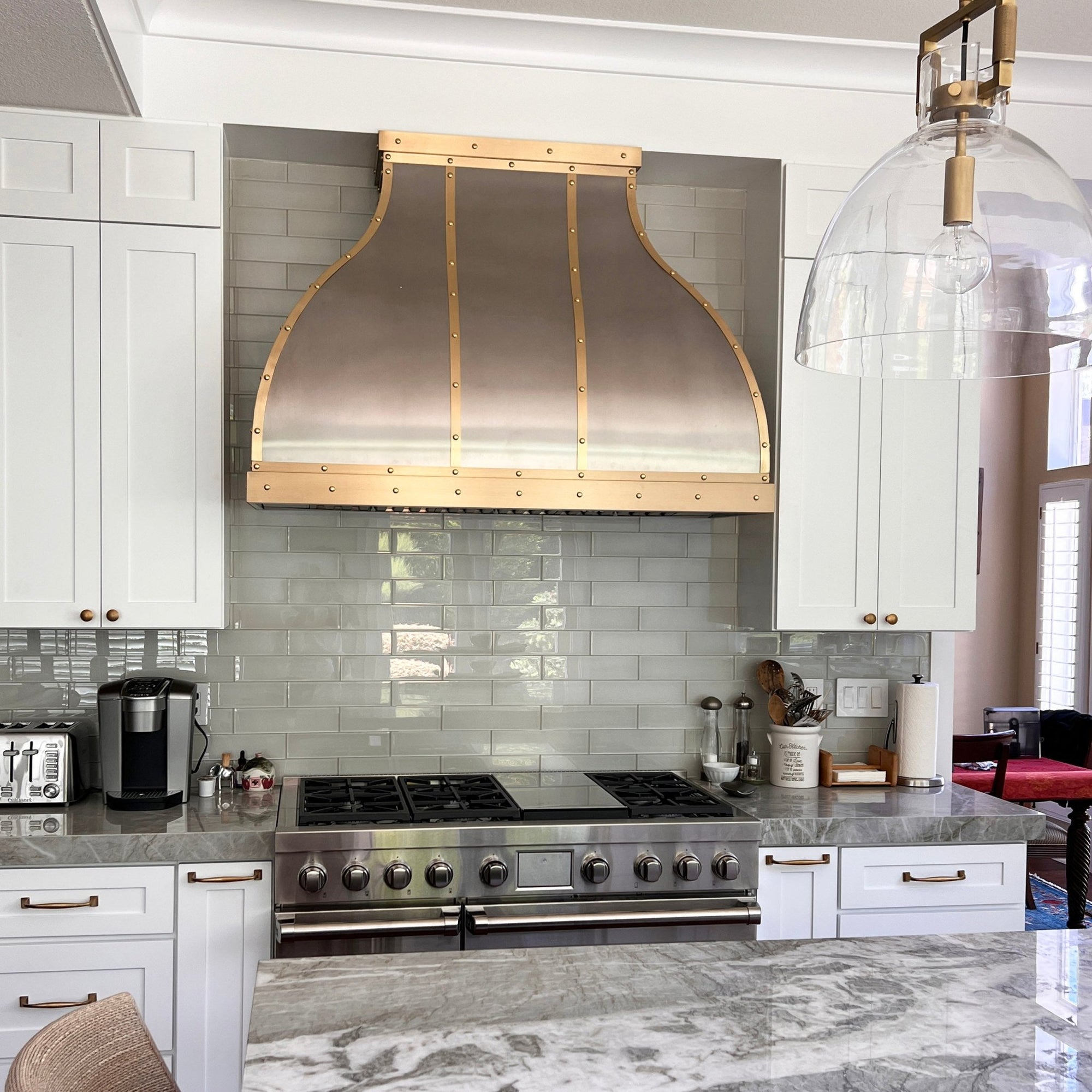 Bell Shaped Stainless Steel Kitchen Hood | Custom Luxury Design – SINDA